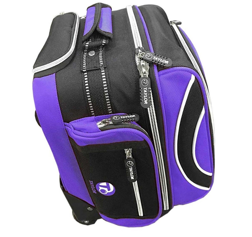Trolley Bags: Taylor Compact Bowls Trolley Bag Purple